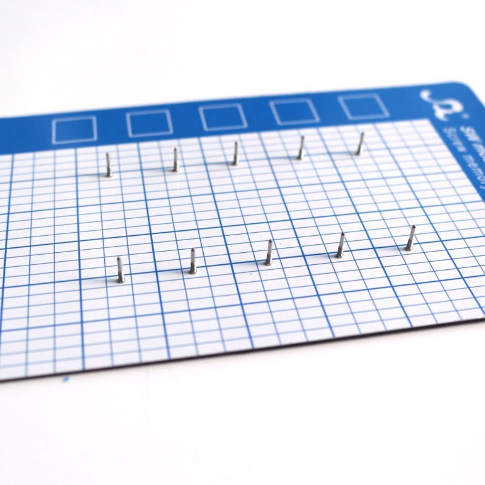 Magnetic Plate Magnetic Screw Memory Mat Mini Chart Work Pad Small ...