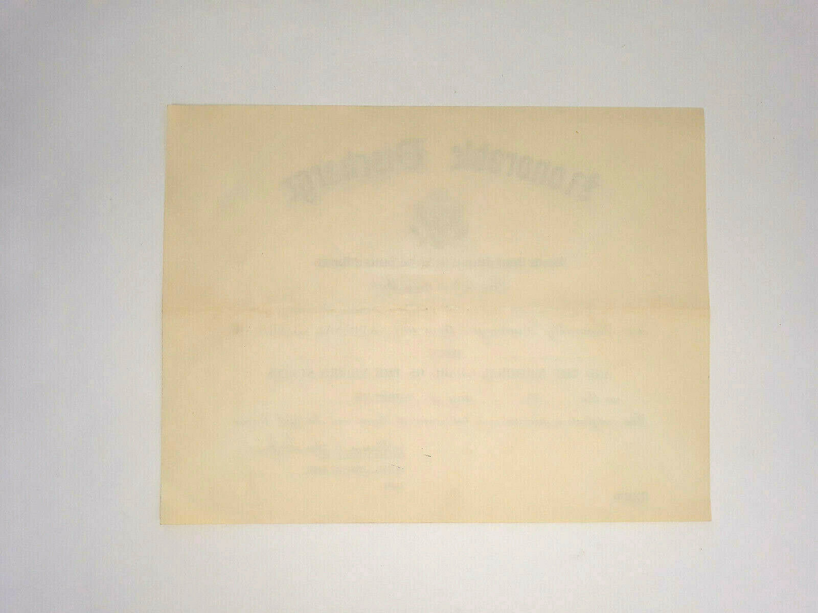 Original Honorable Discharge Certificate US National Guard September ...