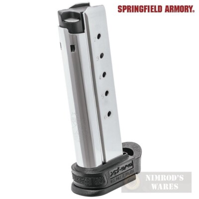 Springfield XD-E .45 ACP 7-Round MAGAZINE with Ext. Sleeve XDE50071 ...