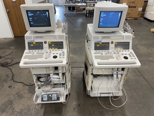 Lot of 2 Philips HP Sonos 5500 M2424A Ultrasound Imaging System w ...