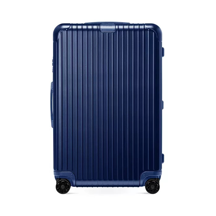 RIMOWA T1091 Matte Blue Essential Check-In Large 31” Wheeled Suitcase ...