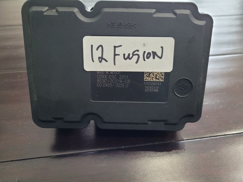 USED 2010- 2012 Ford Fusion ABS Control Module ONLY BE5C-2C219-CA/BE5C ...
