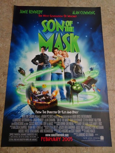 SON OF THE MASK - MOVIE POSTER WITH JAMIE KENNEDY AND ALAN CUMMING | eBay