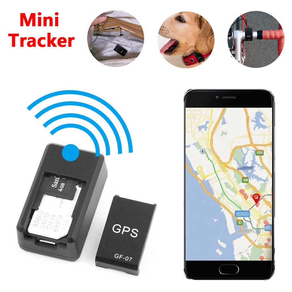 USA Magnetic Mini Car GPS Tracker Real Time Tracking Locator Device ...
