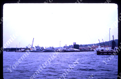 sl81 Original slide 1966 port ships submarine 974a | eBay