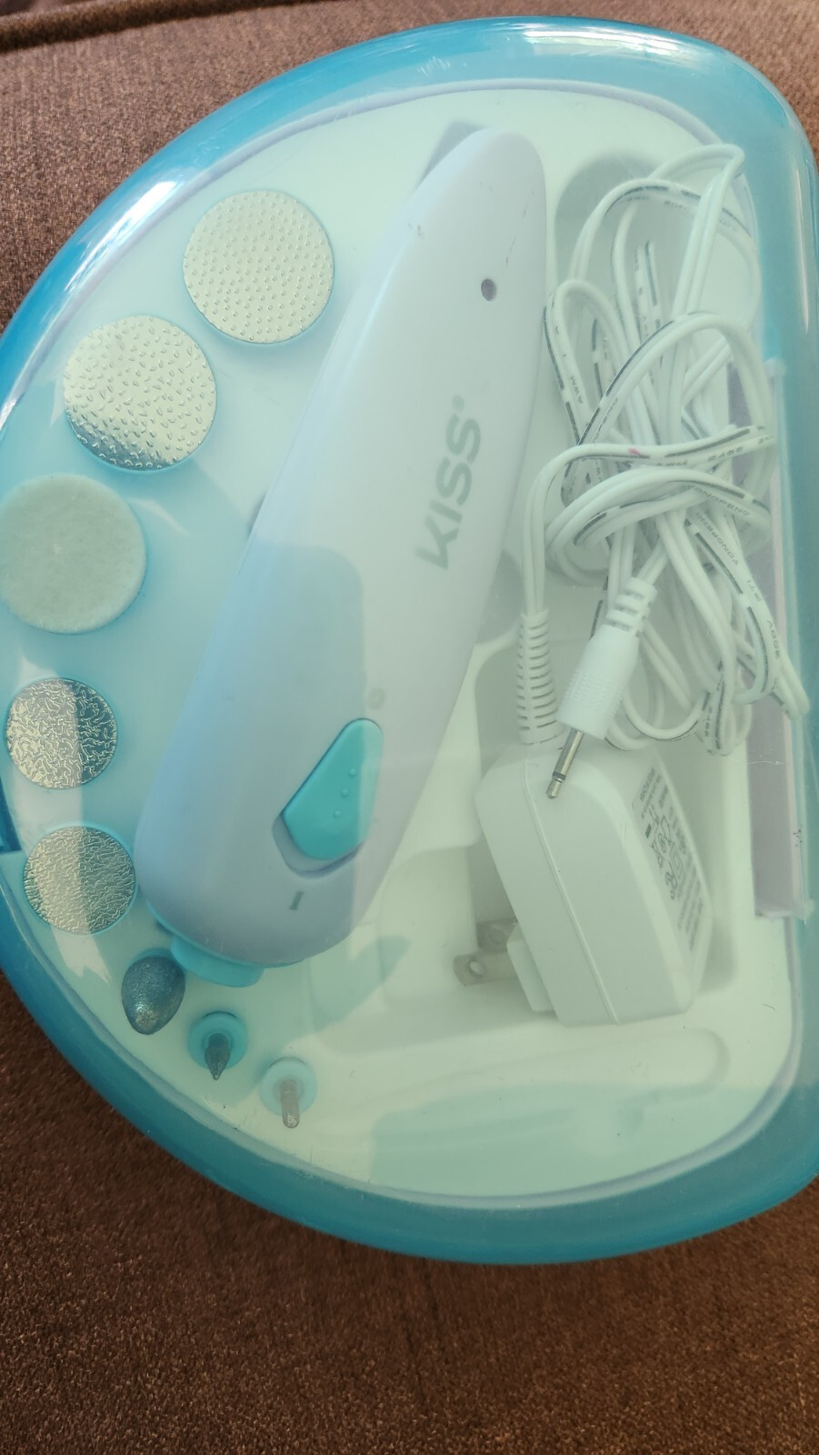 Kiss New York Power File Portable Nail Filing System w/storage 8 ...