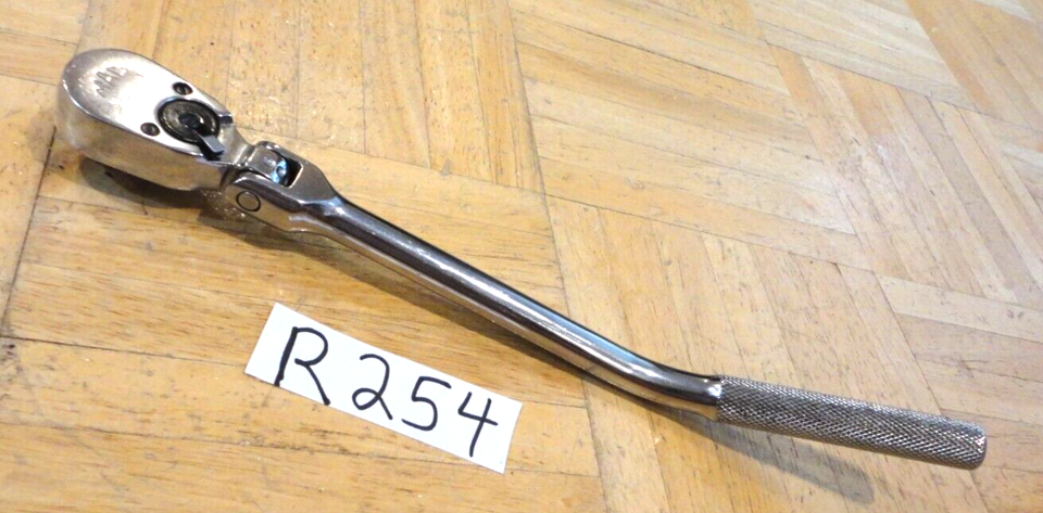 MAC TOOLS 3/8 DRIVE 11 INCH LONG BENT HANDLE FLEX- HEAD RATCHET XR11FS ...