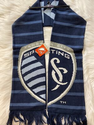 MLS Sporting Kansas City Jersey Hook Scarf Holiday Scarf, MLS AUTHENTIC ...