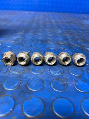 6 OEM FACTORY Lug Nuts Sierra Silverado 14x1.5 Tahoe Escalade OEM ...