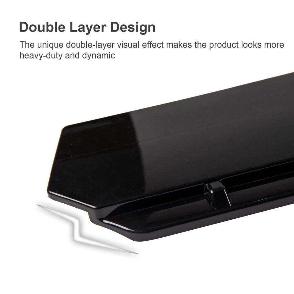 Front Bumper Lip Spoiler Side Skirt Rear Lip For Volvo S40 S70 S80 S90 ...