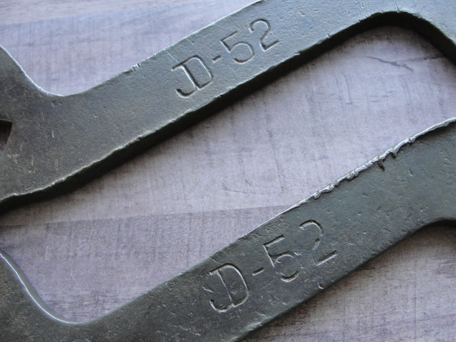 Antique John Deere Wrenches 2 Lot JD 52 Wrench Lot John Deere Tractor ...