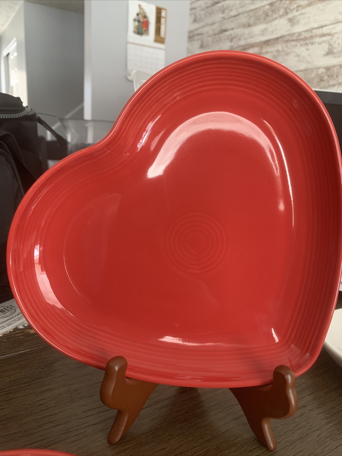 Fiestaware Heart Plate | eBay