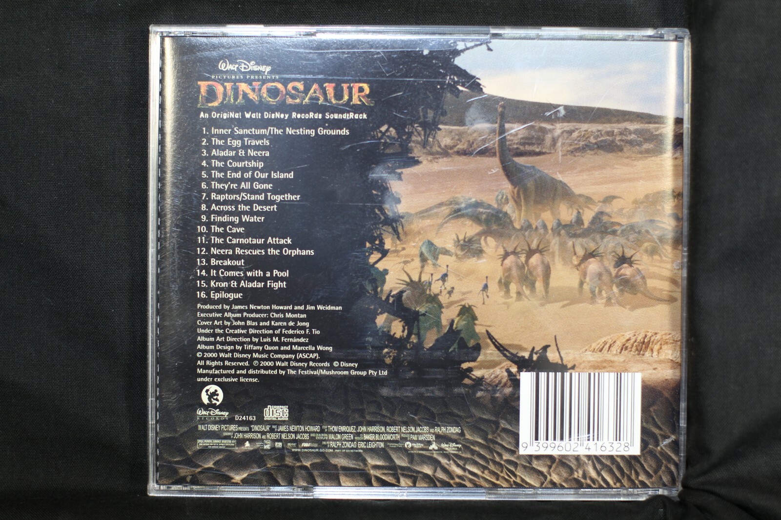 Dinosaur Original Walt Disney Soundtrack - (C314) | eBay