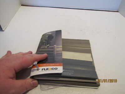 FLEXCO WALL BASE SYSTEM STORE FLOOR SAMPLE OF BASE SCULPTURES USED ...