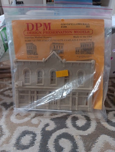 HO SCALE DPM #108 GOODFELLOWS HALL STRUCTURE KIT | eBay