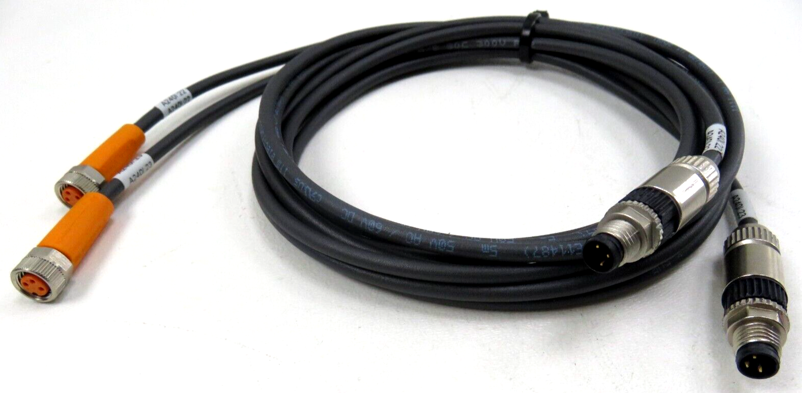 Lot of 2 IFM EVC142 Cordset | eBay