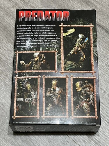 NECA NEW Predator ULTIMATE JUNGLE HUNTER 7" Collectible Action Figure ...