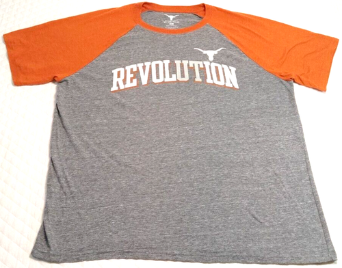 Texas Longhorns Authentic Apparel Men's XL T-Shirt NCAA Football Logo ...