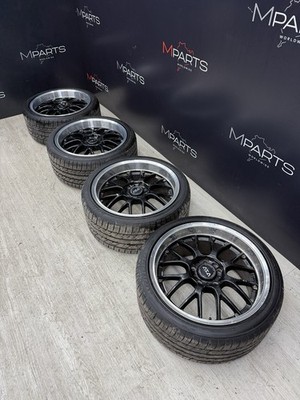 18" Gloss Black PSR Wheels Rims 18x9 ET45 BMW E46 M3 5x120 Square LM ...