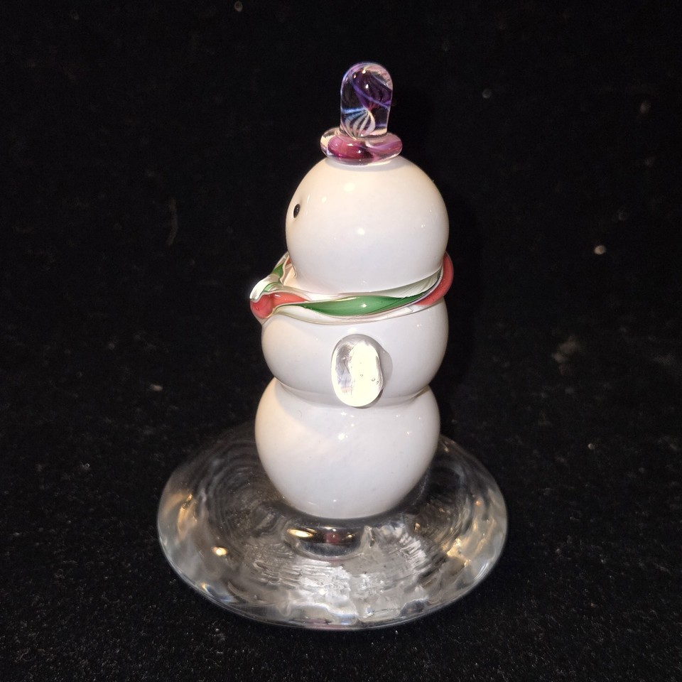 Rare Cape Cod Glass Works Melting Snowman, Perfect | eBay