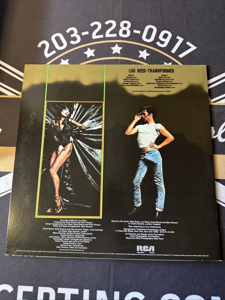Lou Reed - Transformer - 1980 RCA VG+ RECORD - J14 | eBay