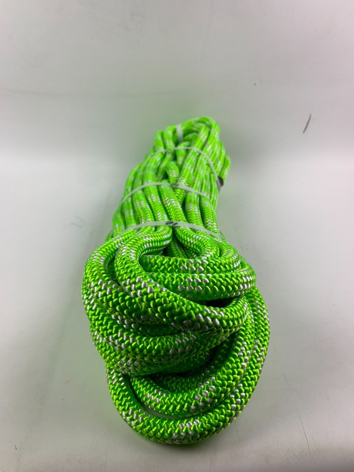 P.R. Static Master™ Static Kernmantle Rappelling Rope Lime Green - 1/2 ...