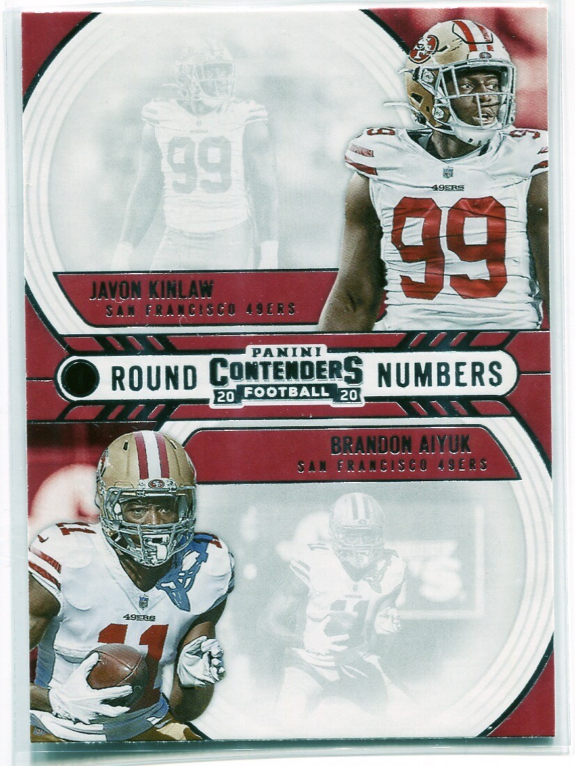 Brandon Aiyuk 2020 Panini Contenders RC Rookie #RN-KASan Francisco ...