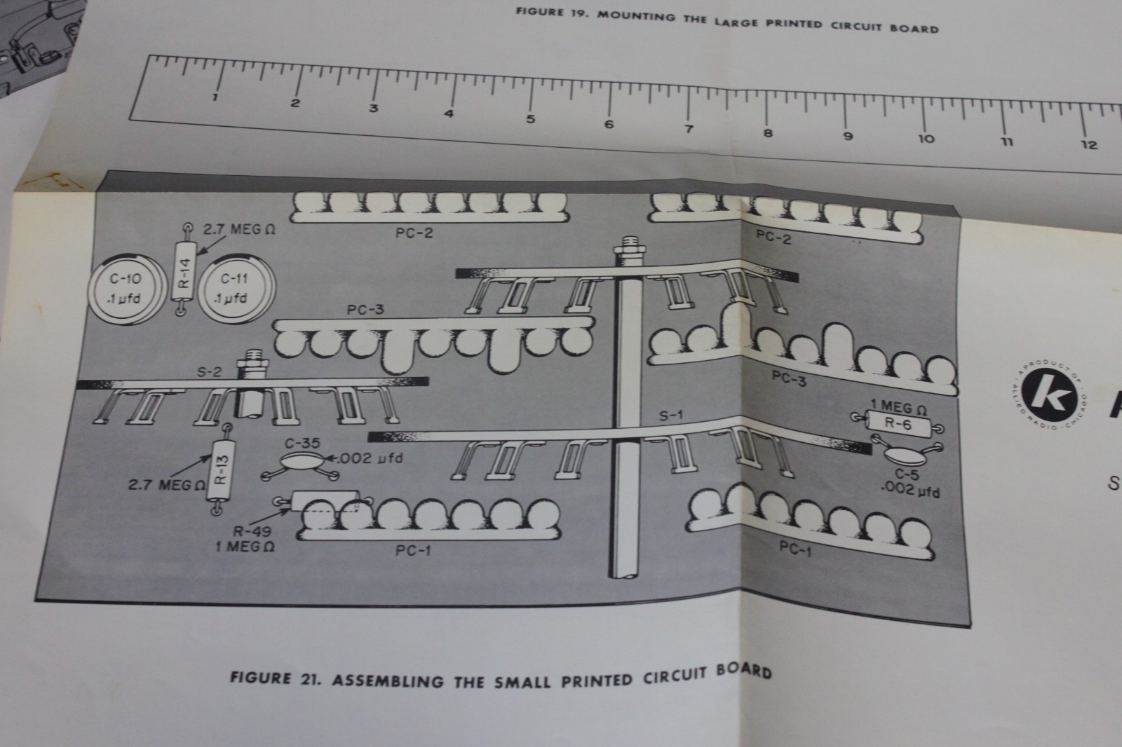 Lot of Vtg Knight Speaker Manual KN281 Stereo Amplifier Schematics ...