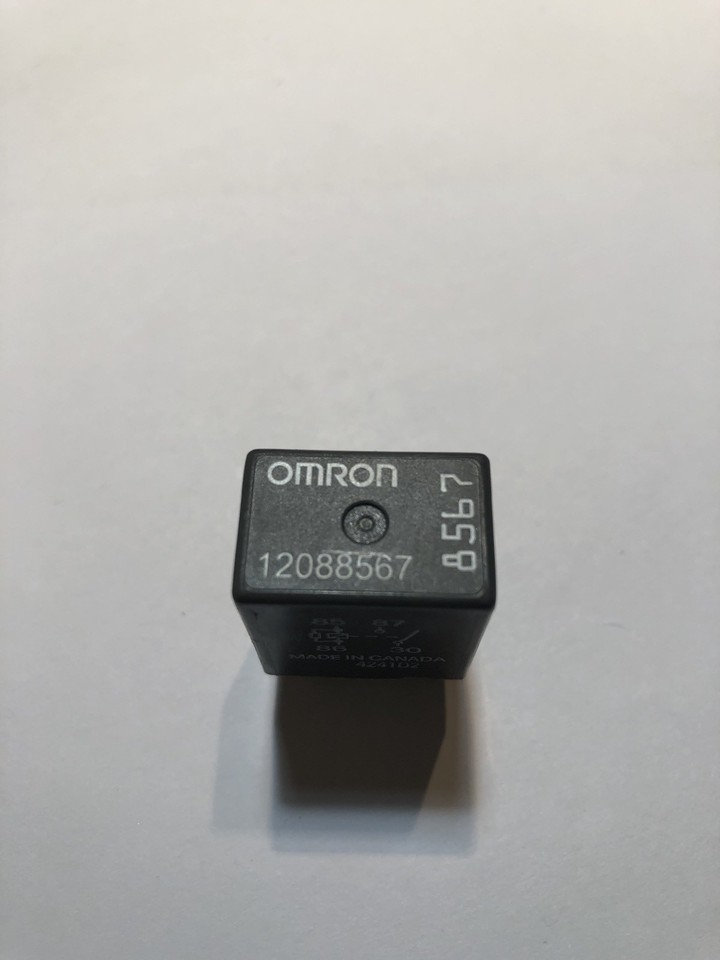 OMRON 12088567 AC DELCO GM RELAY 8567 | eBay