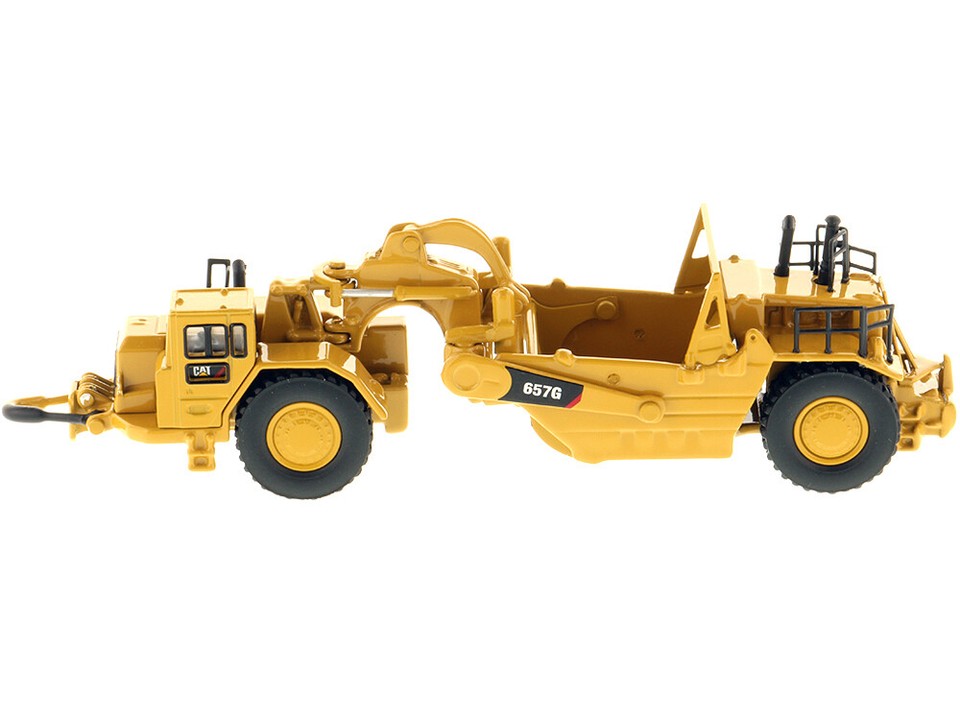 CAT CATERPILLAR 657G WHEELED SCRAPER TRACTOR 1/125 MODEL DIECAST ...