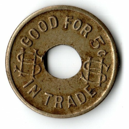 Good For 5 Cents In Trade Token | eBay