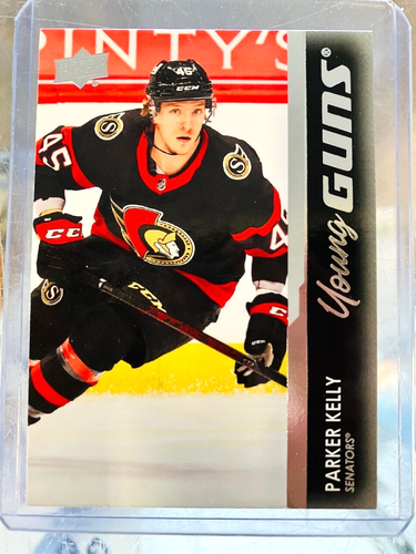 2021-22 UPPER DECK SERIES 1 HOCKEY YOUNG GUNS ROOKIE CARD #240 PARKER ...
