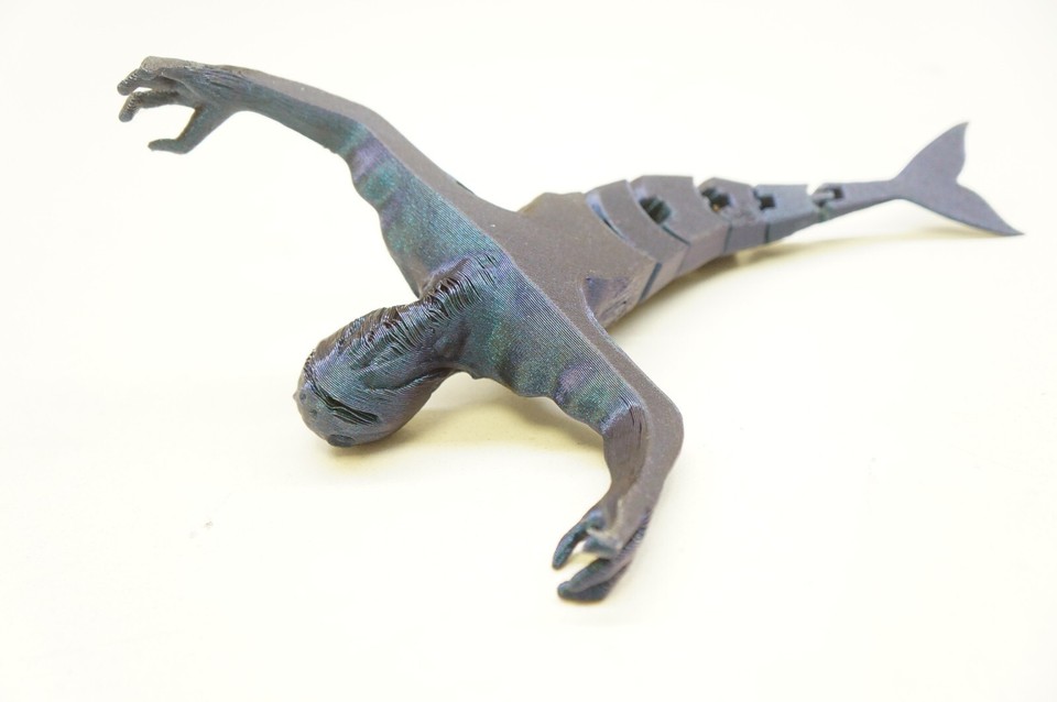 Bloop Vs El Gran Maja Sea Creature NINGEN, NINJEN - 3D fidget toys ...