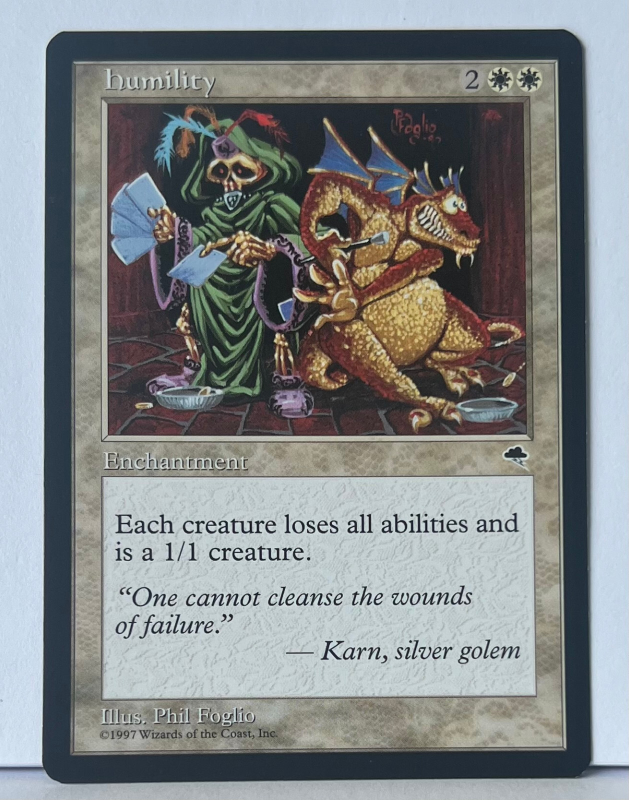 MtG Humility (Tempest), Lightly Played | eBay