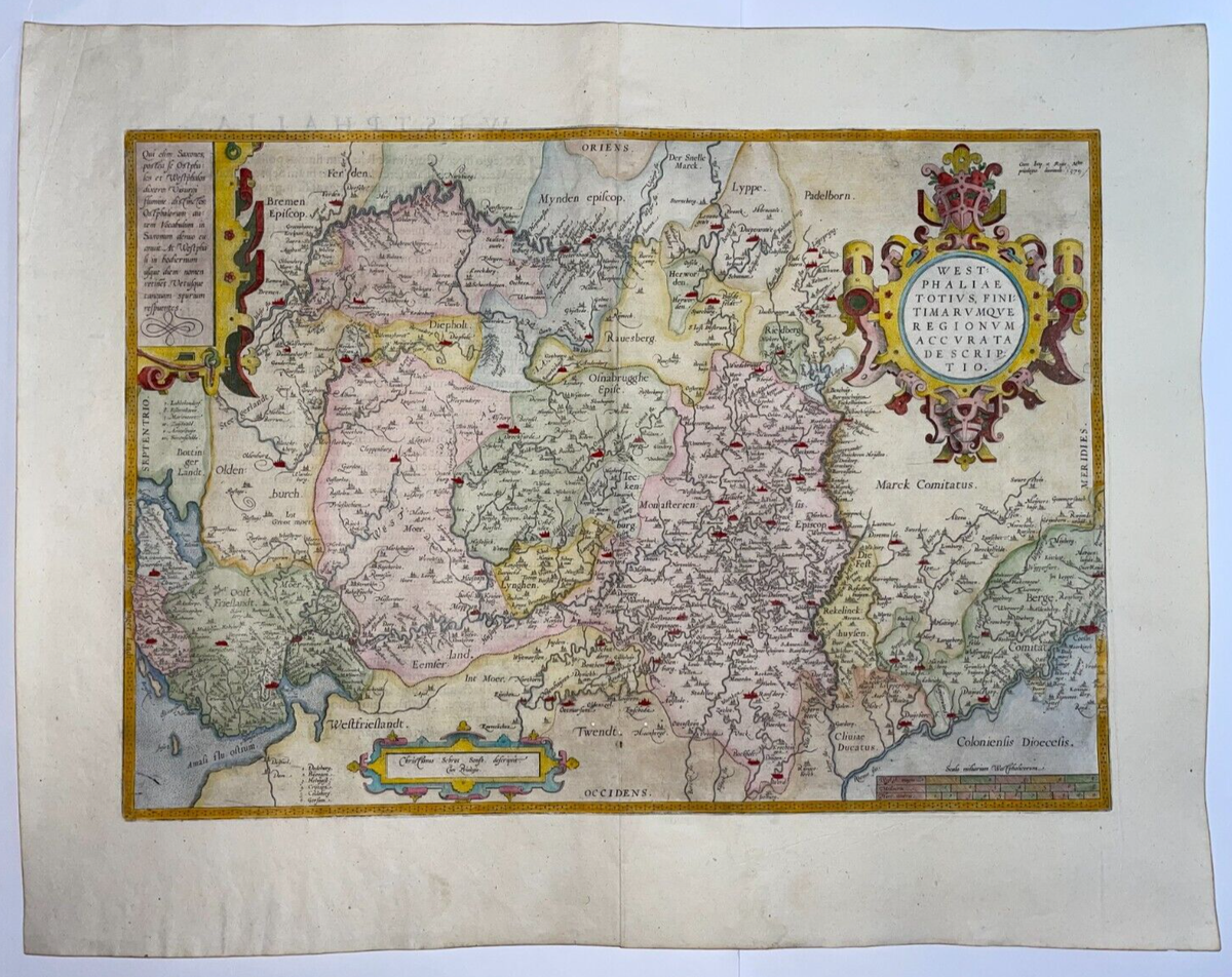 16th Century Germany Map Germany Until The Thirty Years War Stock