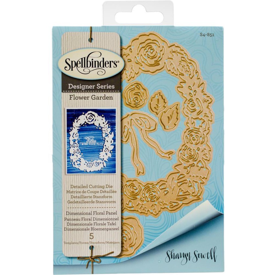 Spellbinders Designer Series Die ~ Dimensional Floral Panel ~ S4-850 ...