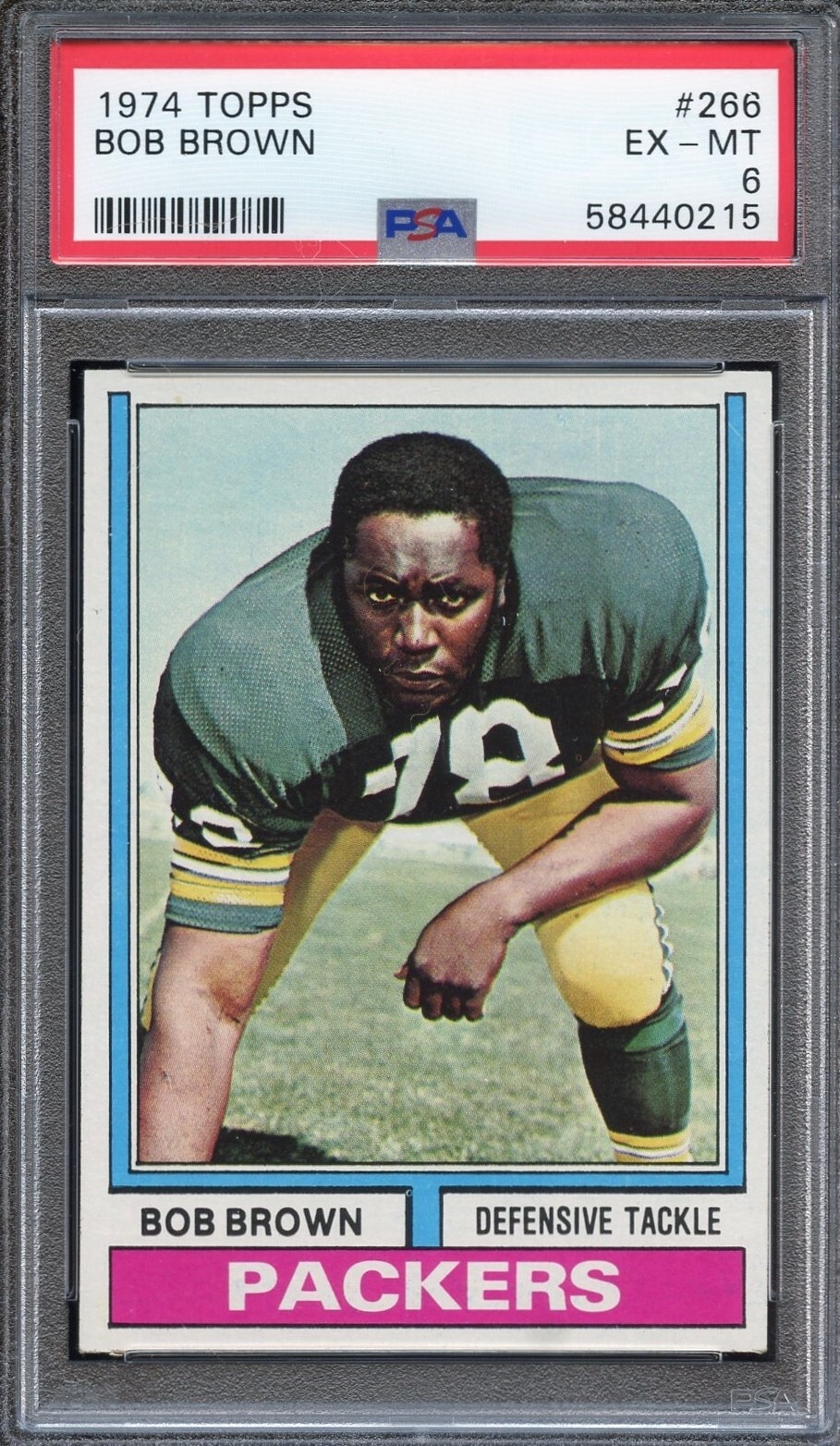 1974 Topps - #266 Bob Brown for sale online | eBay