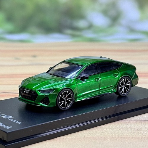 CMModel 1/64 Scale Audi RS7 Sportback Green Diecast Car Model | eBay