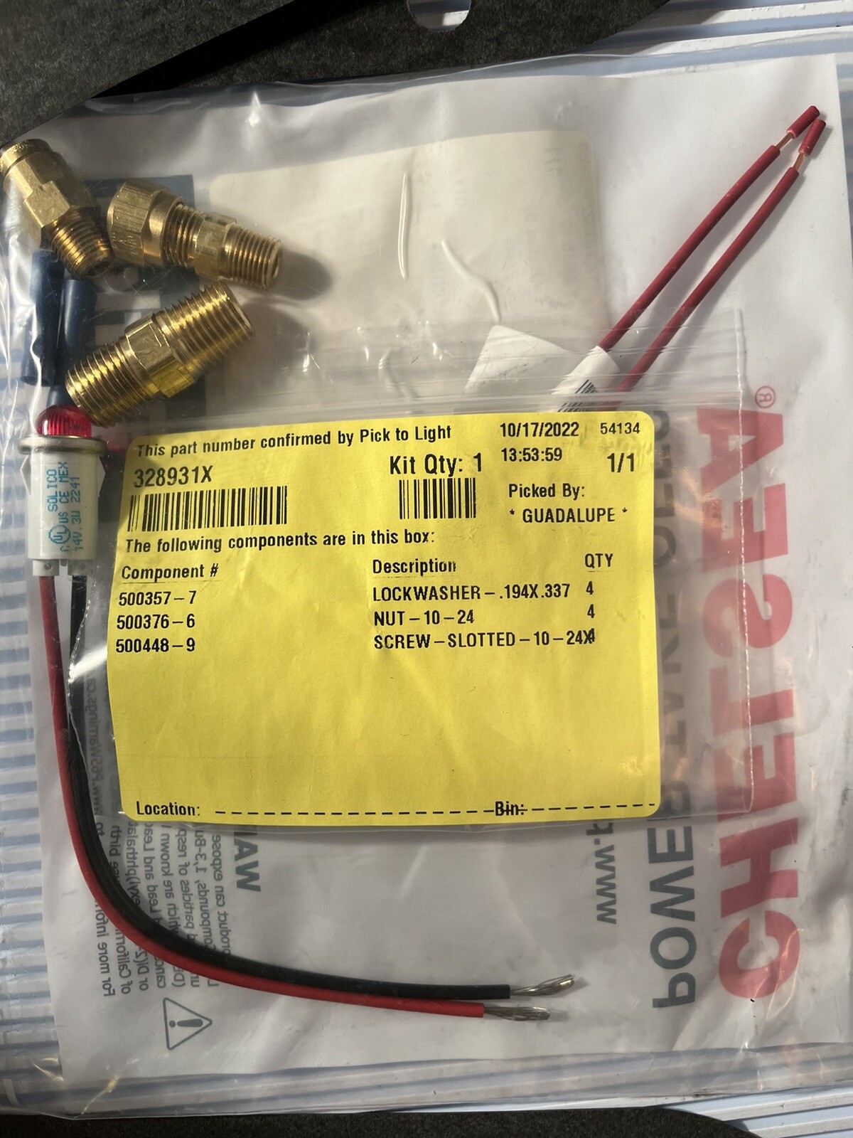 OEM CHELSEA PTO INSTALL KIT P/N 328388-98X | eBay