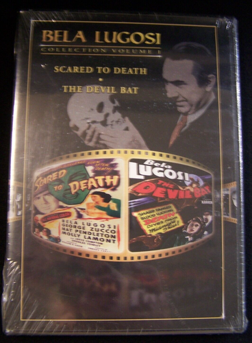 BELA LUGOSI COLLECTION VOL 1 DVD Scared To Death / The Devil Bat | eBay