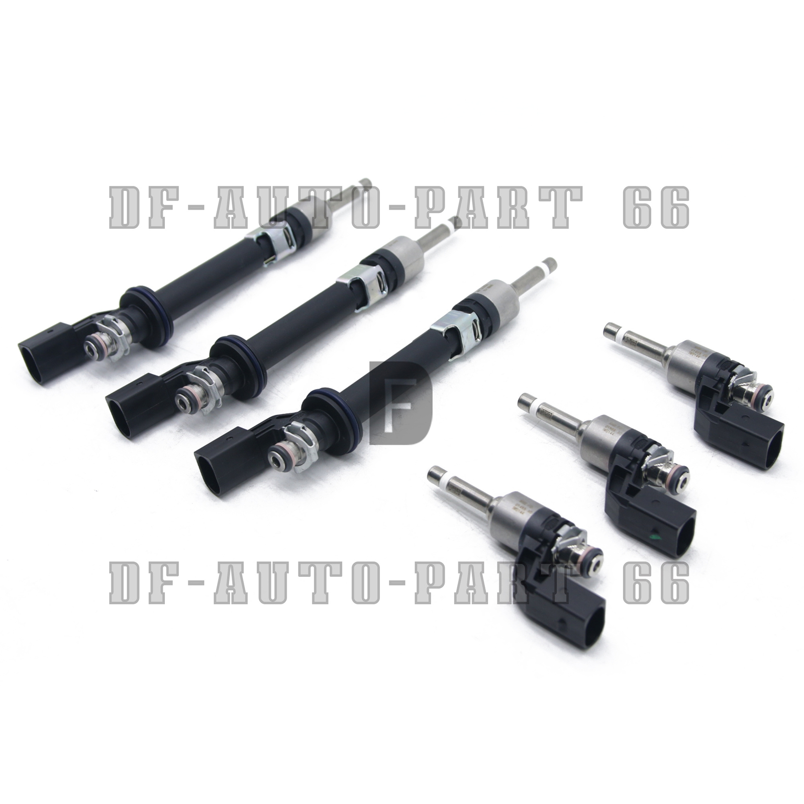 6x Fuel Injector Kit For Audi Q7 VW Touareg Porsche Cayenne 3.6L V6 ...