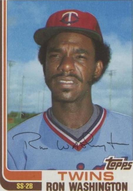 1982 Topps Traded - Ron Washington #124T (RC) for sale online | eBay