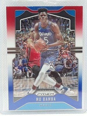 Mo Bamba 2019-20 Prizm NBA Basketball - RED WHITE & BLUE #191 - Orlando ...