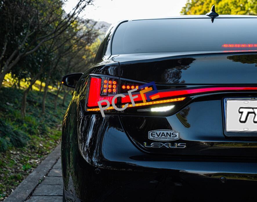 2012-2021 LED Rear Lamps Taillights Assemblies For Lexus GS F GS300 ...