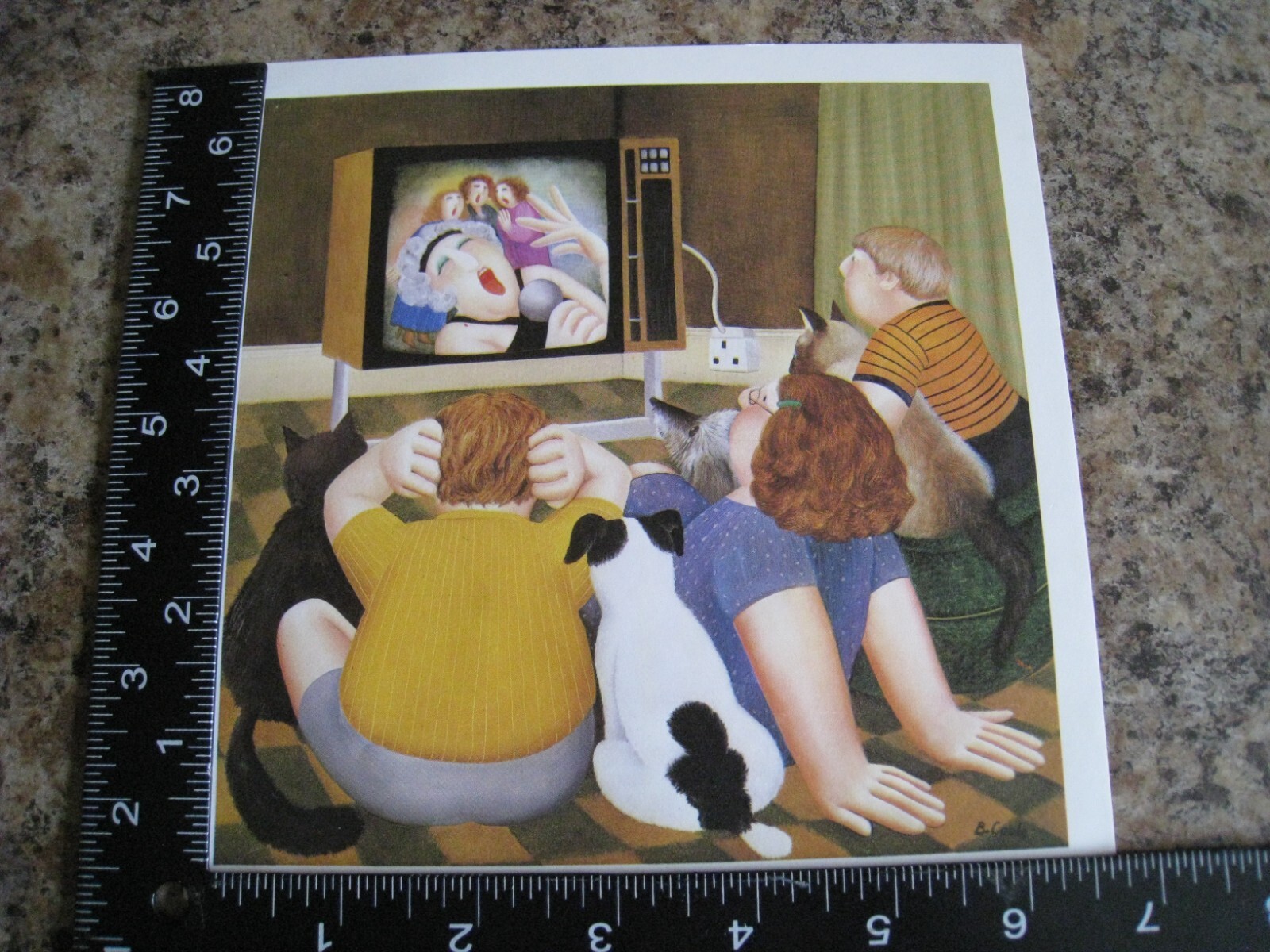 BERYL COOK TV TALENT SHOW SINGING GRANNY PICTURE PAGE 6.5 INCH APPROX ...