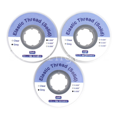 Dental Ortho Elastic Thread Solid Wire Traction Ligature Power Tube 0. ...