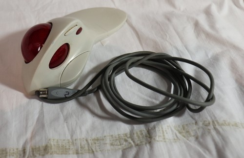 Logitech TrackMan Marble Optical FX Trackball Mouse PS/2 Wired T-CJ12 ...