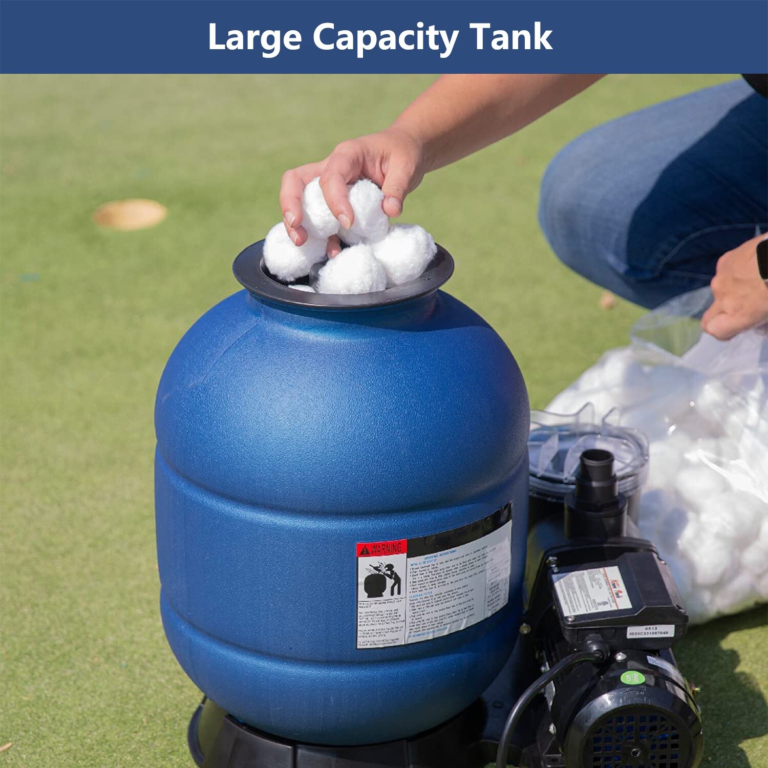 Bundle Set 13" Sand Filter with 1/3 HP Pool Pump Above Ground Swimming ...