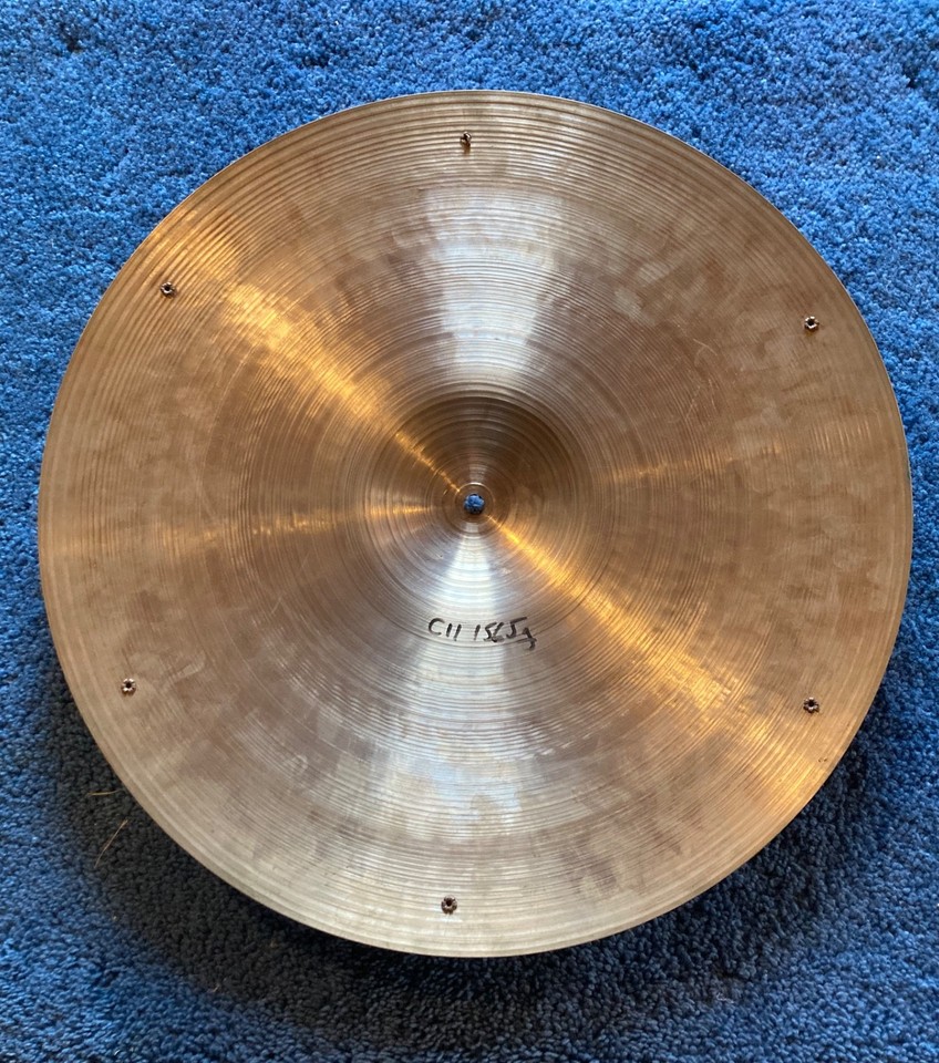 Vintage Zilco 18" sizzle cymbal from the late 1950's-early 1960s | eBay