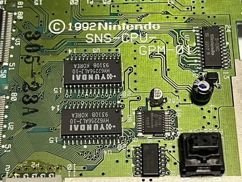 Super Nintendo 1992 SNS - CPU - GPM - 01 Motherboard Tested & Working ...